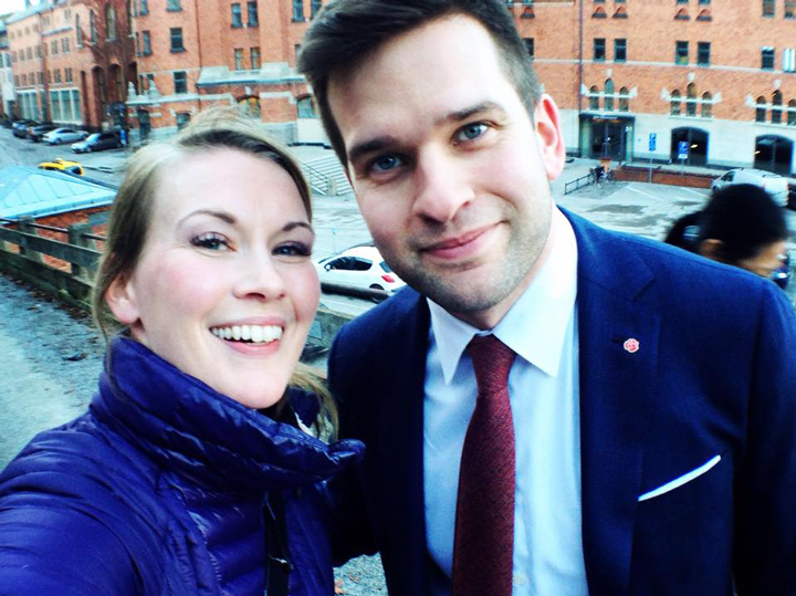 Petra har snackat med Gabriel Wikström